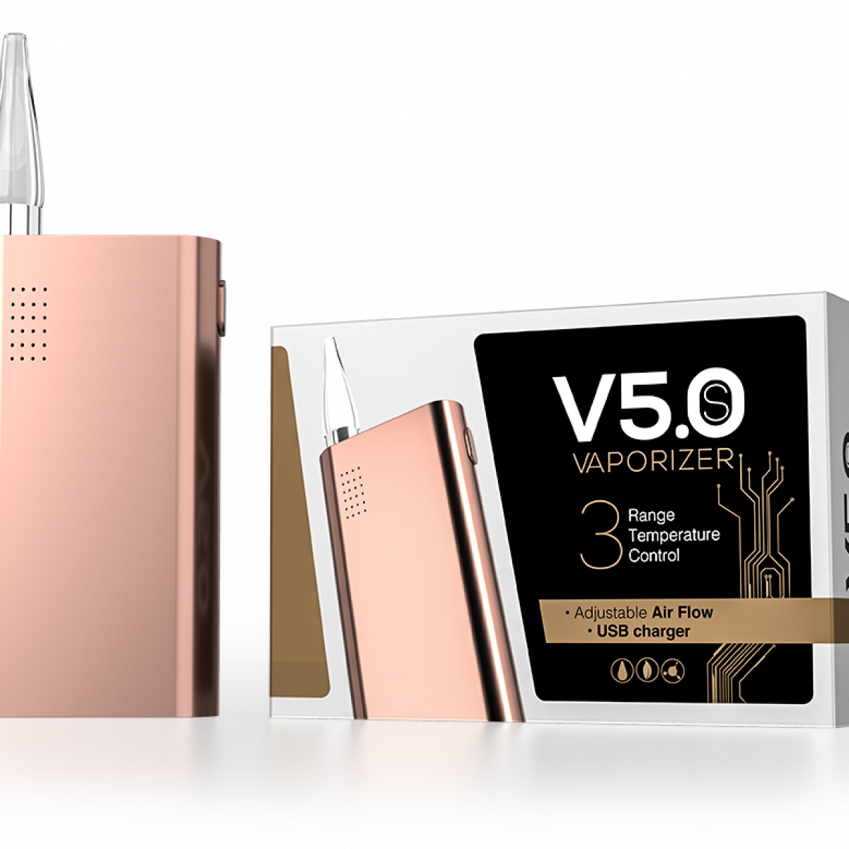 Buy Flowermate V5.0S Vaporizer- Non Combustion Dry Herb Vape Kit