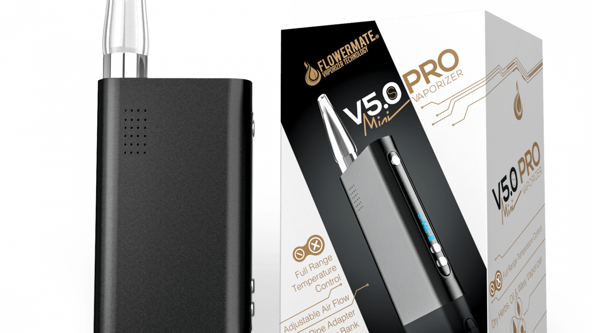 Buy Flowermate V5.0s Mini Pro Vaporizer - Portable Dry Herb Burner Kit
