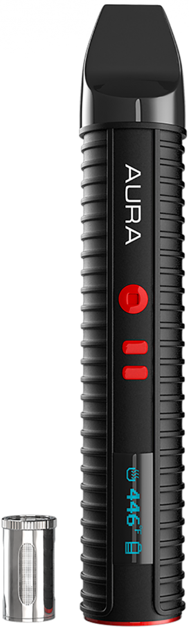 Flowermate Aura Vaporizer Pen | Electric Dry Herb & Oil Vape Pen Kit